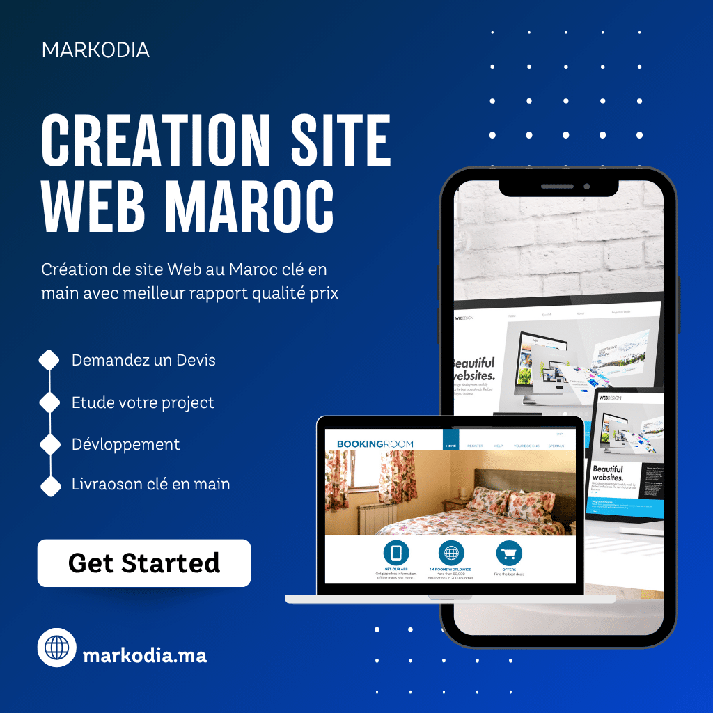 Création Site web Maroc - Markodia - Agence Digital N1